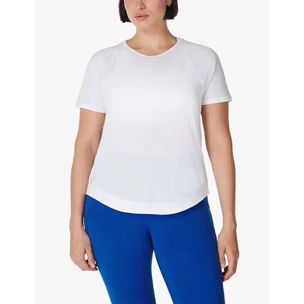 Sweaty Betty Breathe Easy Short-sleeve Top - White