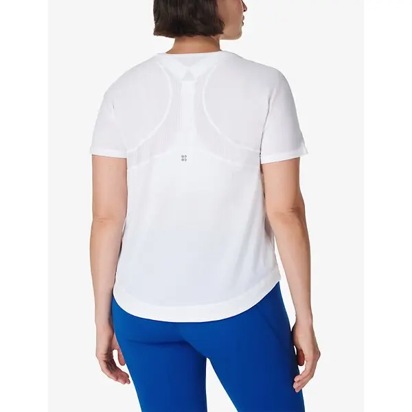 Sweaty Betty Breathe Easy Short-sleeve Top - White