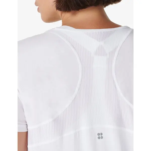 Sweaty Betty Breathe Easy Short-sleeve Top - White