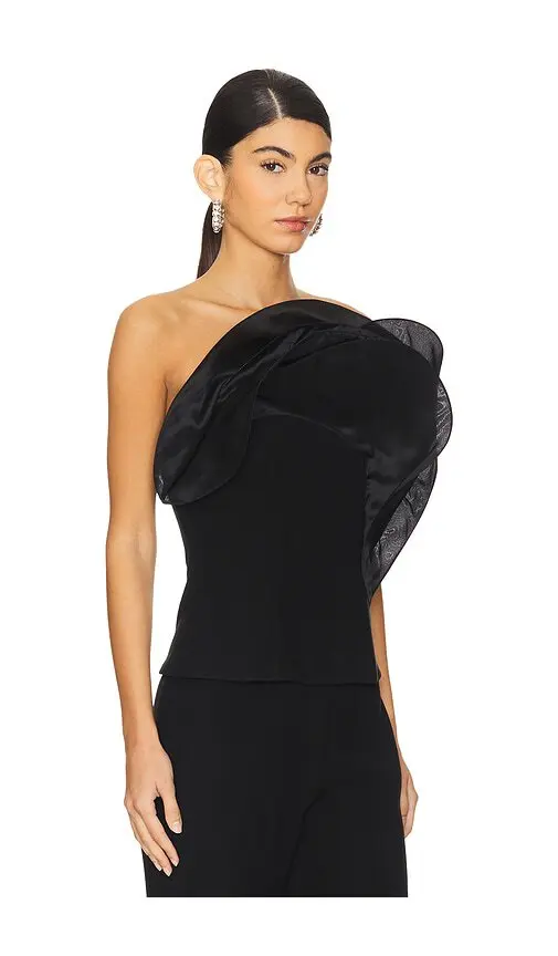 GAURAV GUPTA The Wave Ruffle Top