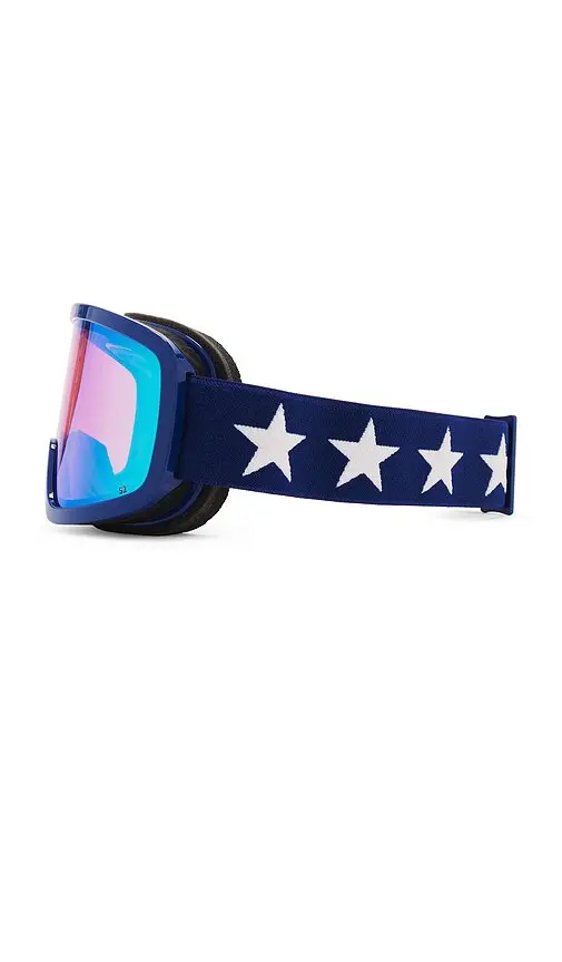 Goldbergh Goodlooker Ski Goggles in Black Star 33083096~dazzling blue_0.webp main image 2