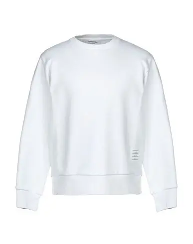 Thom Browne Cotton Terry Sweatshirt - White