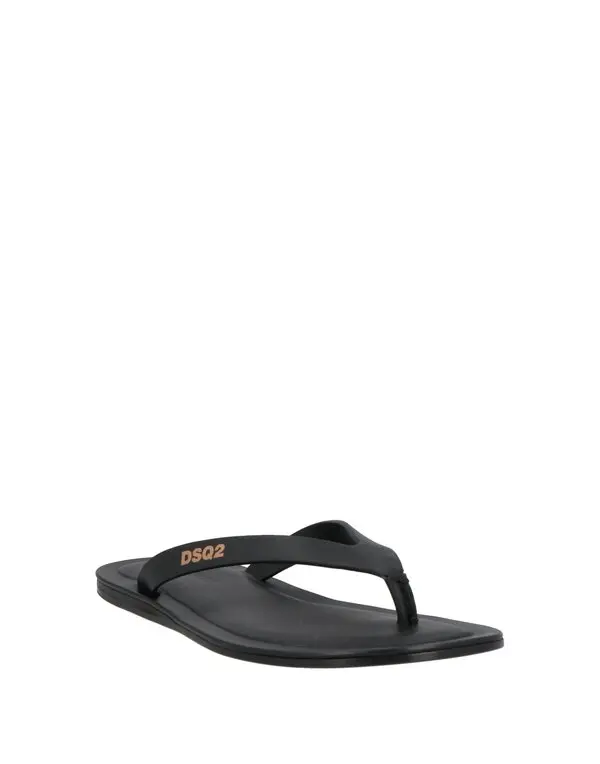Dsquared2 Thong Sandal Size Leather