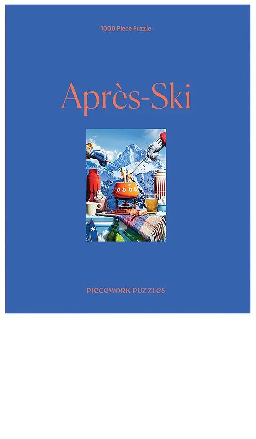 PIECEWORK Apres Ski 1,000 Piece Puzzle - Blue