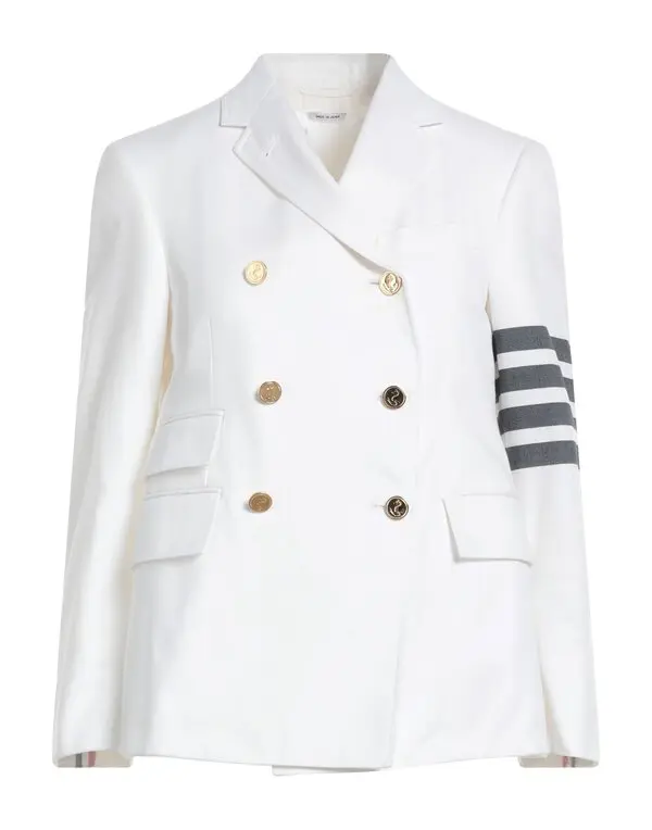 Thom Browne Cotton Twill Double-breasted Blazer