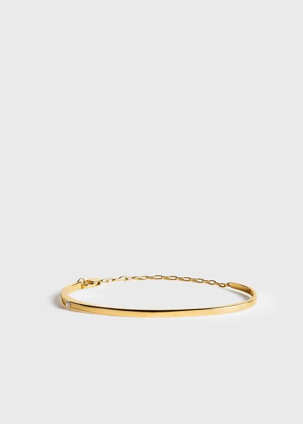 TOTEME Diamond Chain Bracelet - Gold