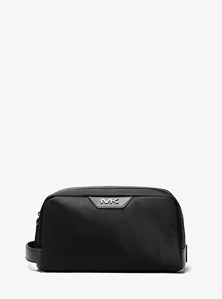 Michael Kors Lautner Nylon Travel Pouch - Black