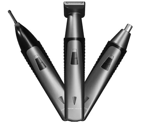 Perry Ellis Rechargeable 3-in-1 Multi-trimmer - Black