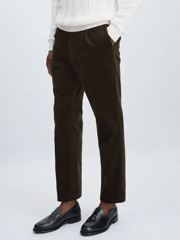 OSCAR JACOBSON Delon Corduroy Trousers