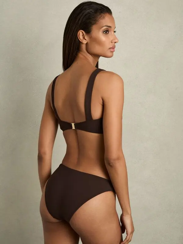 REISS Alba Mid-rise Bikini Bottoms