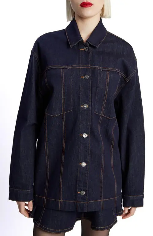Bardot Keely Oversized Denim Jacket