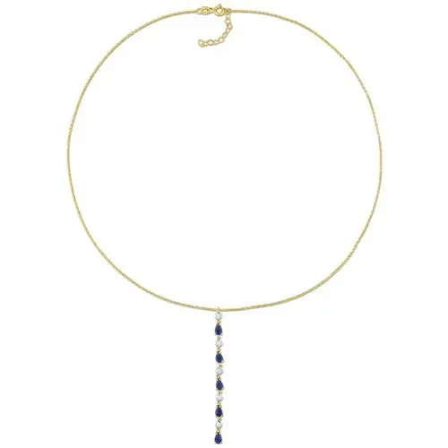 JULIANNA B. Diamond Lariat Necklace