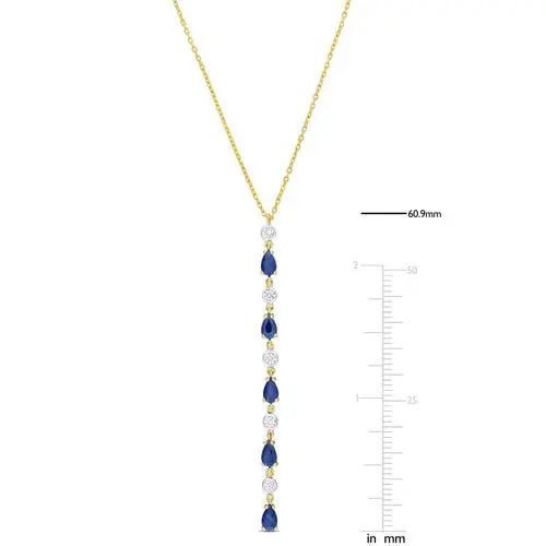 JULIANNA B. Diamond Lariat Necklace