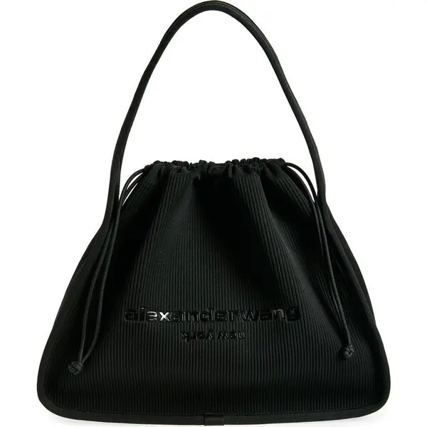 Alexander Wang Large Ryan Shoulder Bag - Black