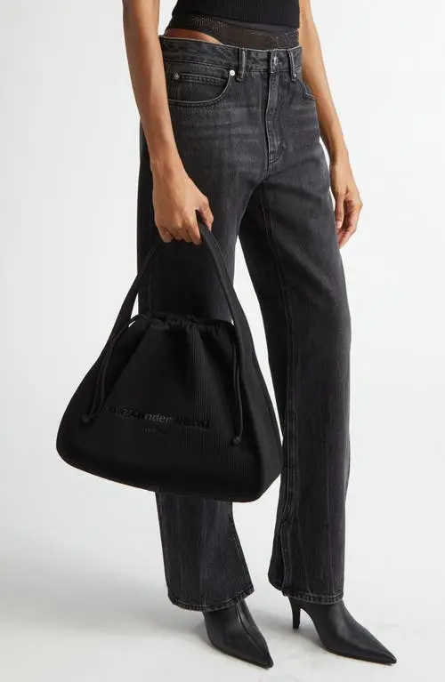 Alexander Wang Large Ryan Shoulder Bag - Black
