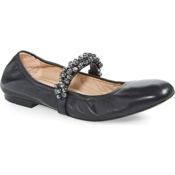 STUART WEITZMAN Poppy Mary Jane Ballet Flat