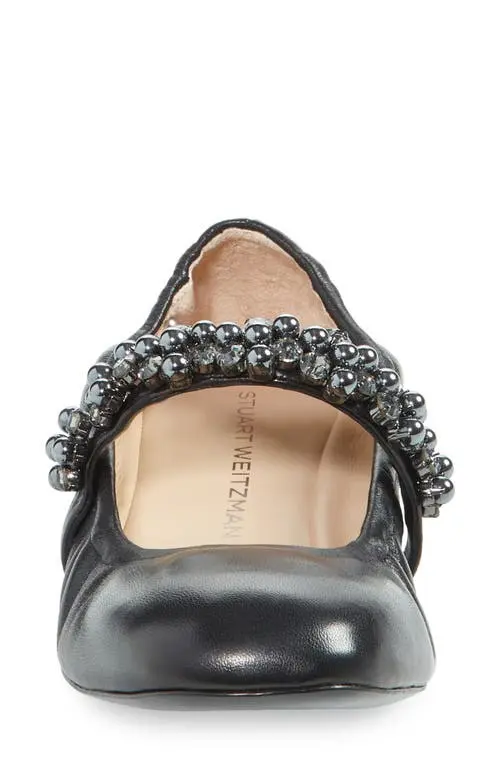 STUART WEITZMAN Poppy Mary Jane Ballet Flat