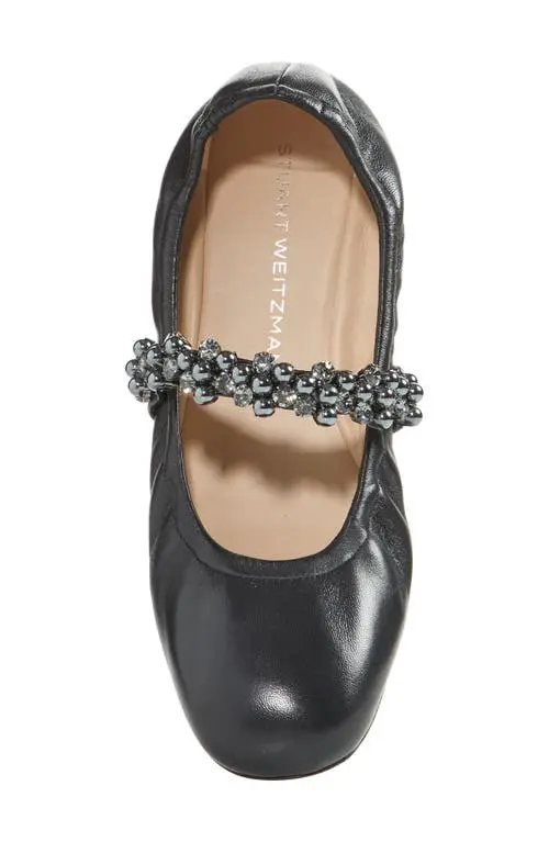 STUART WEITZMAN Poppy Mary Jane Ballet Flat