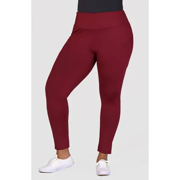 24SEVEN COMFORT APPAREL Ankle Length Pocket Leggings