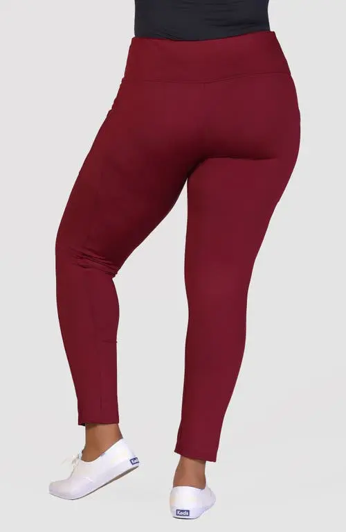 24SEVEN COMFORT APPAREL Ankle Length Pocket Leggings
