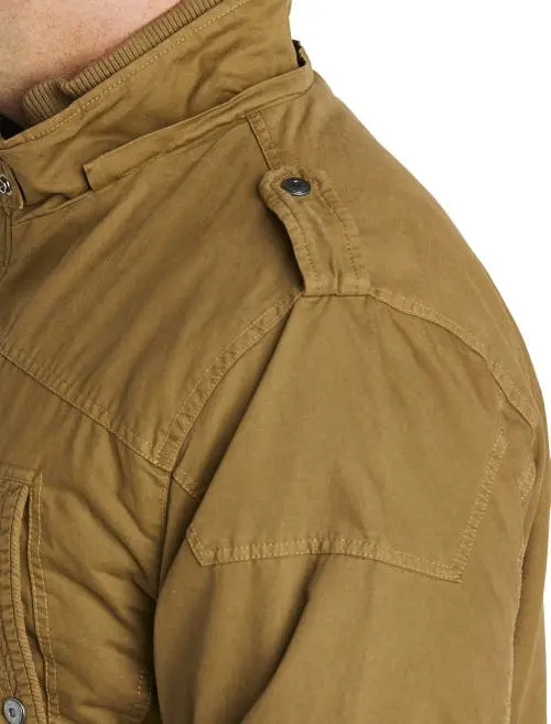 PX CLOTHING Big & Tall Patch & Welt Jacket - Rustic