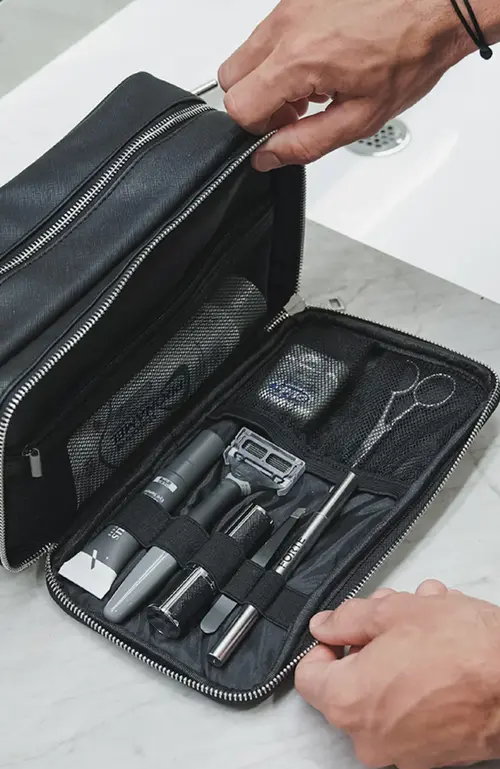 FORTE SERIES Santos Dopp Bag - Black
