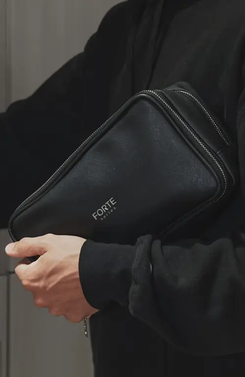 FORTE SERIES Santos Dopp Bag - Black
