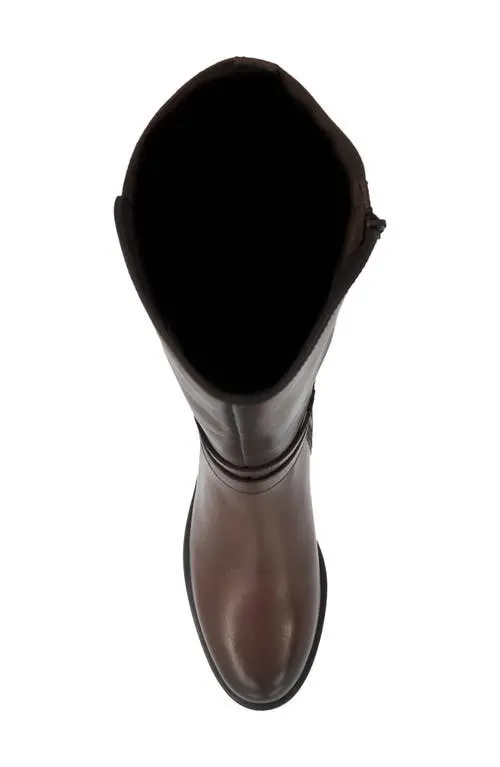 Dune London Tatter Knee High Boot - Brown