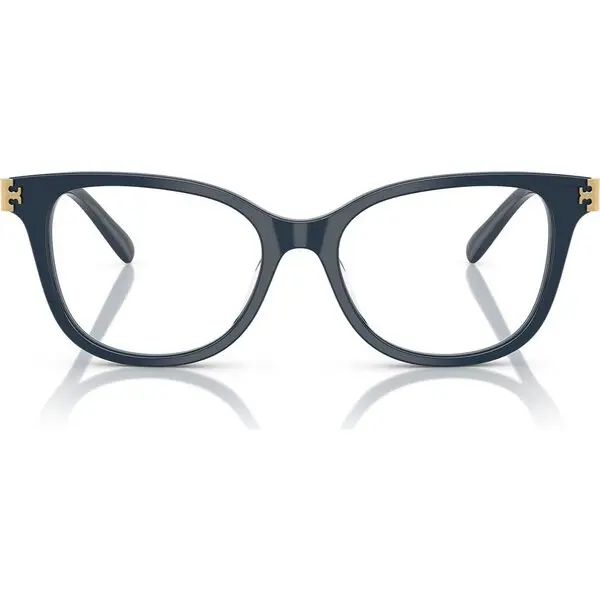 Tory Burch 51mm Square Eyeglasses - Navy