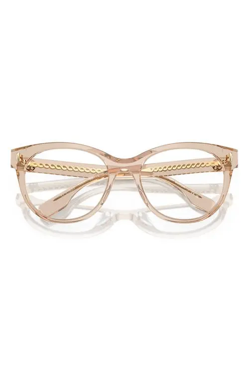 Tory Burch 52mm Phantos Optical Glasses - Transparent