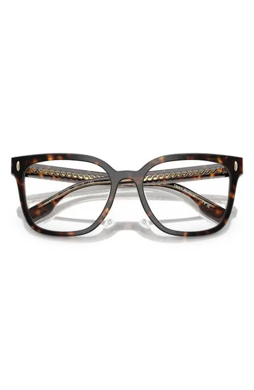 Tory Burch 55mm Square Eyeglasses