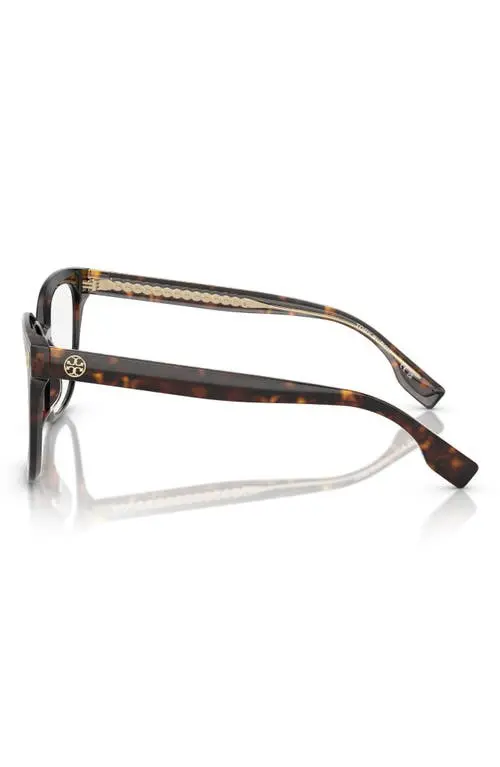 Tory Burch 55mm Square Eyeglasses