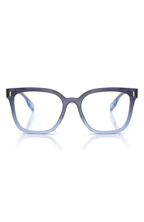 Tory Burch 55mm Square Eyeglasses - Dark Blue