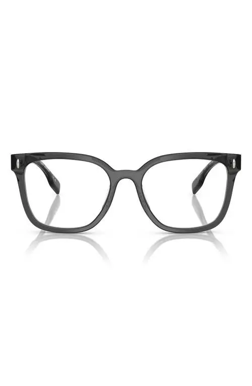 Tory Burch 55mm Square Eyeglasses - Shiny Black