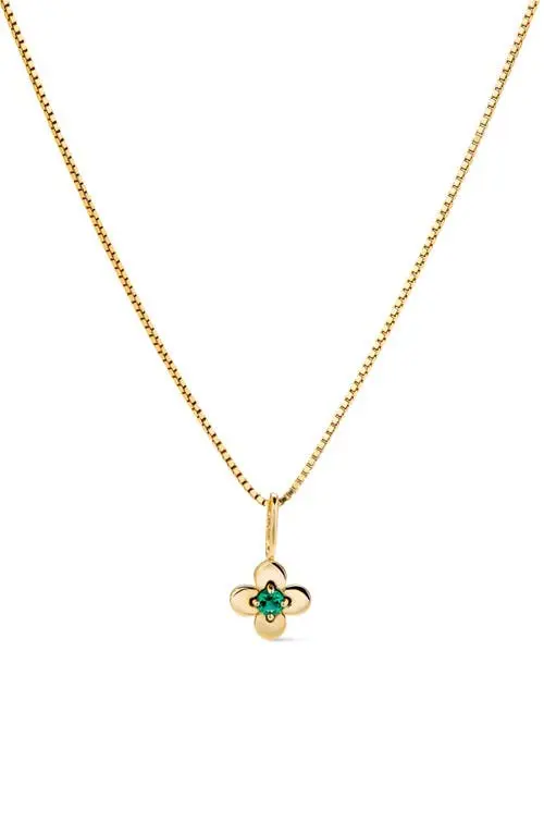 ANA LUISA Flower Charm Pendant Necklace - Gold