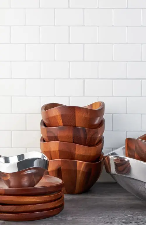 NAMBE Billow Set Of 4 Salad Bowls