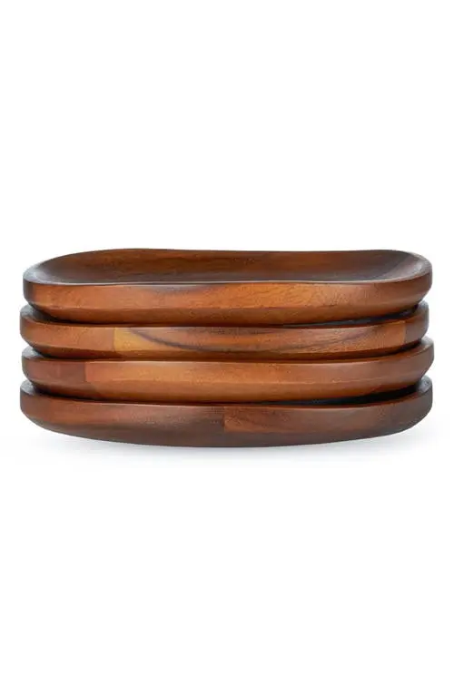 NAMBE Billow Set Of 4 Appetizer Plates