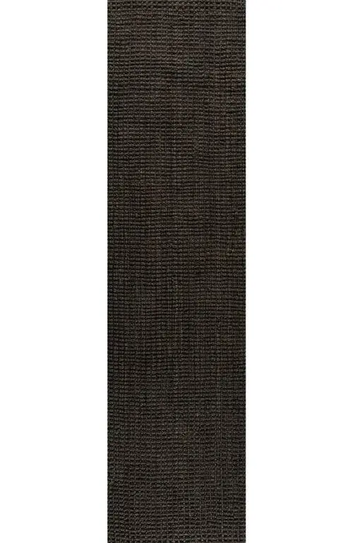 JONATHAN Y Pata Hand Woven Chunky Jute Area Rug - Brown
