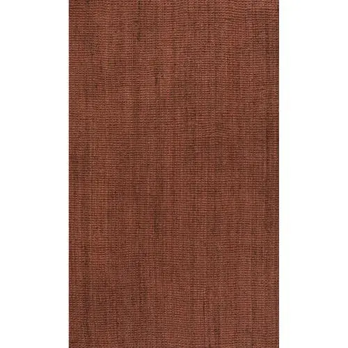 JONATHAN Y Pata Hand Woven Chunky Jute Area Rug - Terracotta