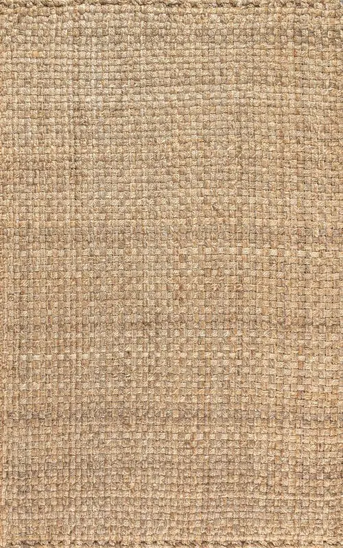JONATHAN Y Estera Hand Woven Boucle Chunky Jute Area Rug - Natural