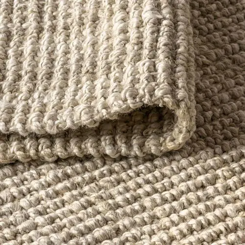JONATHAN Y Hiro Hand Woven Chunky Jute Area Rug