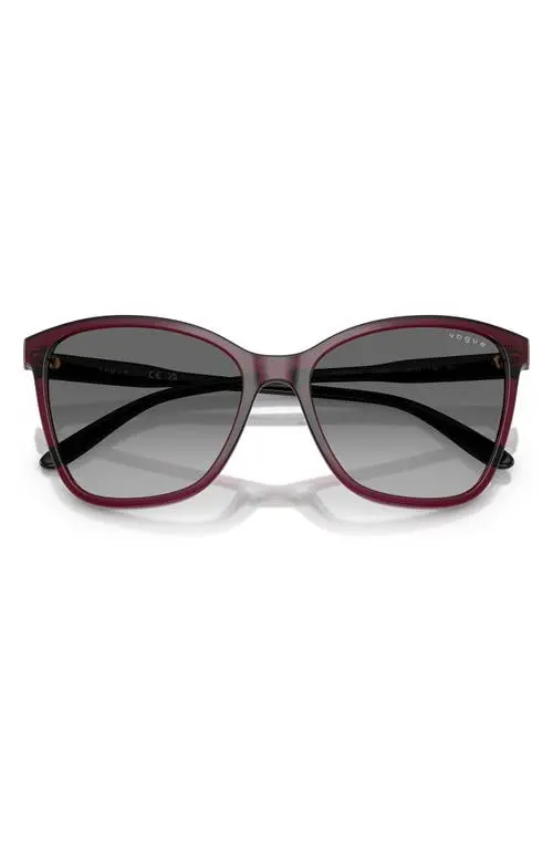 VOGUE 56mm Butterfly Sunglasses