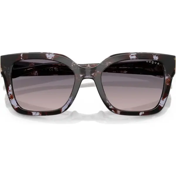 VOGUE 54mm Polarized Square Sunglasses - Purple