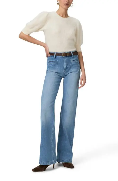 Paige Gladiolus Short Sleeve Cashmere Sweater