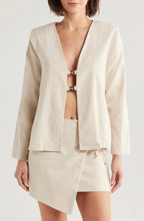 BOAMAR Libia Linen-blend Jacket