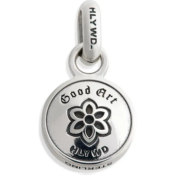 Good Art Hlywd Medium Lotus Pendant - Silver