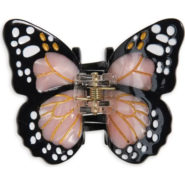 SOLAR ECLIPSE Mini Monarch Hair Claw Clip - Pink