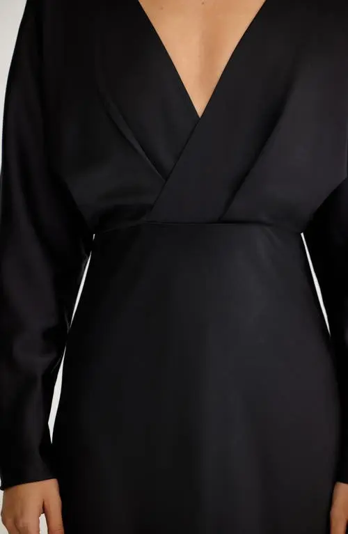 purple bodycon long sleeve dress Mother Of All Women's Federica Long Sleeve Dress - Purple