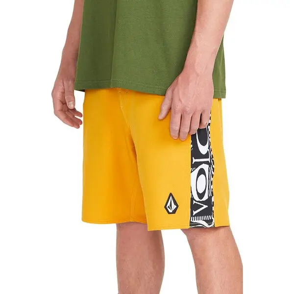 Volcom Marker Mod 20 Swim Trunks - Old Gold