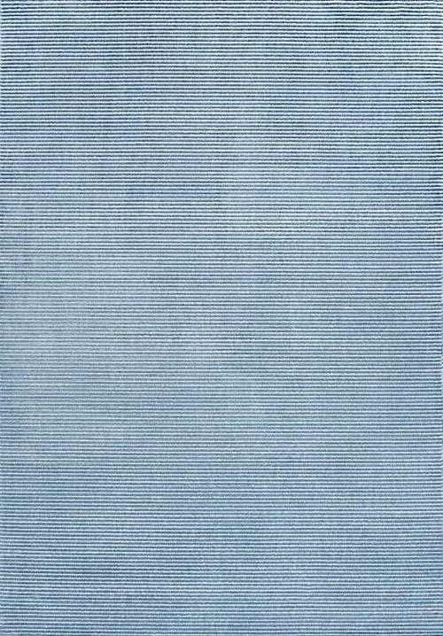 JONATHAN Y Cole Modern Minimalist Pinstripe High-low Area Rug - Blue/white